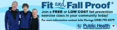 Fit and Fall Proof® – Public Health – Idaho North Central District